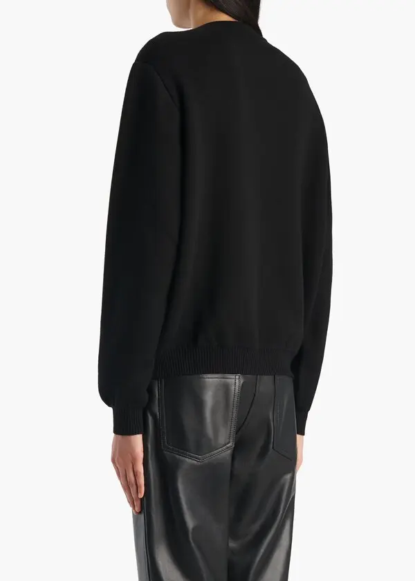 Khaite Cooper" Cardigan In Wool And Cashmere