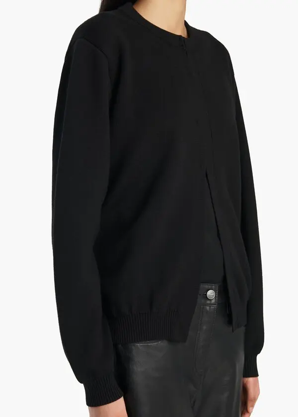 Khaite Cooper" Cardigan In Wool And Cashmere