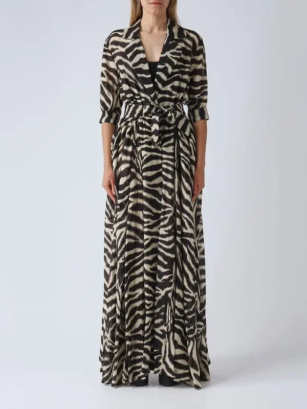 Ermanno Scervino Printed Maxi Dress