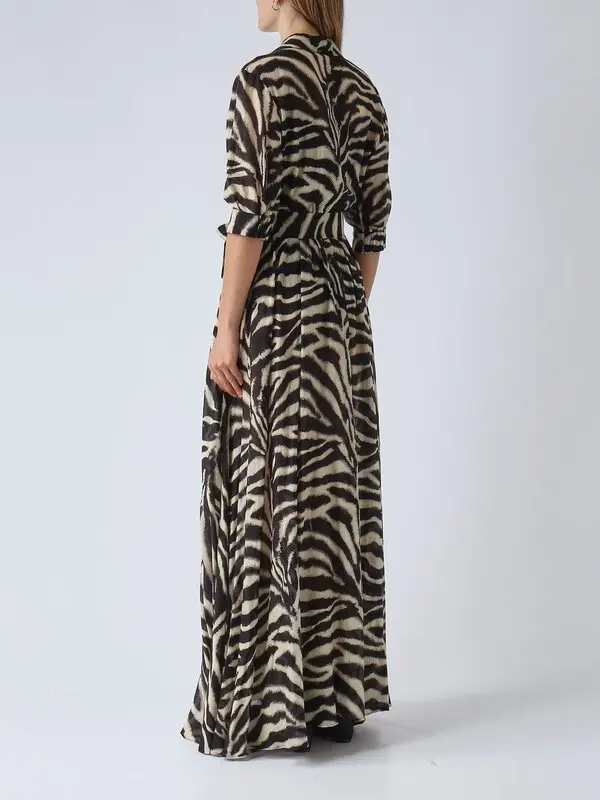 Ermanno Scervino Printed Maxi Dress