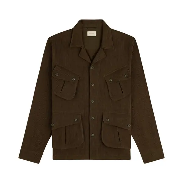 Aimé Leon Dore Textured Knit Shirt Jacket