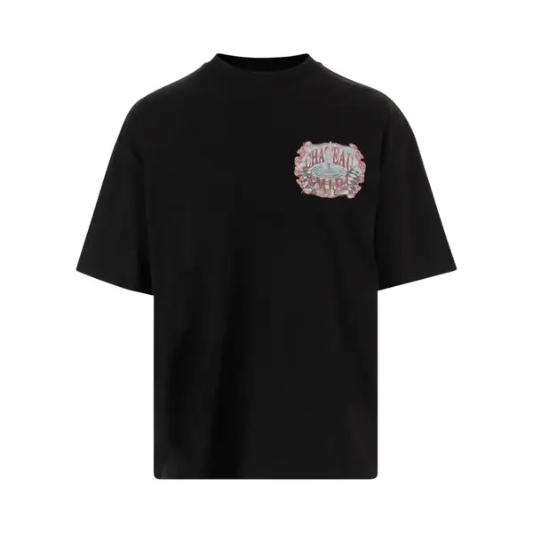 Amiri Chateau Sketch Oversized Tee - Black