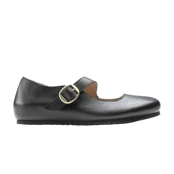 BIRKENSTOCK Mary Jane Flats - Black