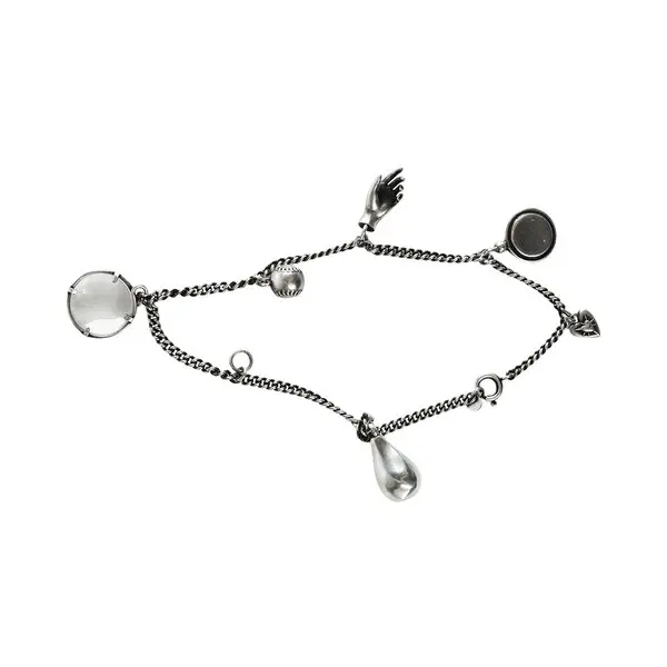 ANN DEMEULEMEESTER Nico Charm Bracelet - Silver