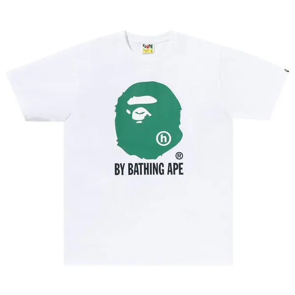 A BATHING APE X Hidden Bathing Ape Graphic Tee - White
