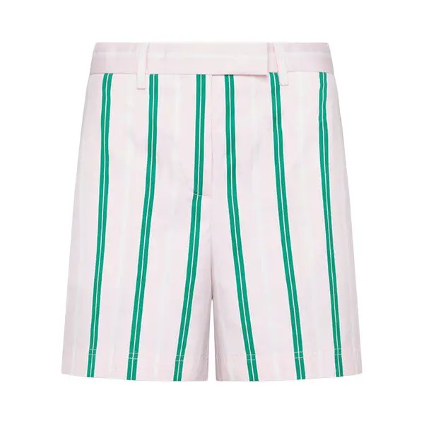 Thom Browne Repp Stripe Poplin Chino Shorts - Pink