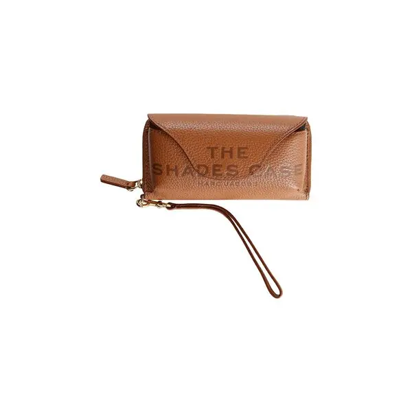 Marc Jacobs The Shades Case Leather 'argan Oil - Brown