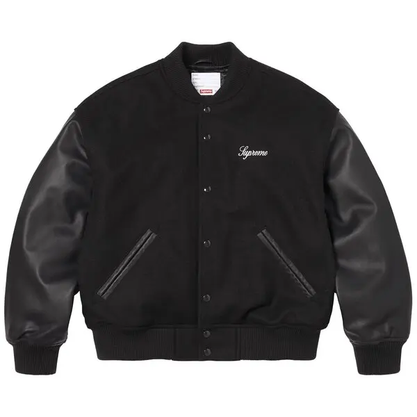 Supreme Cross Varsity Jacket