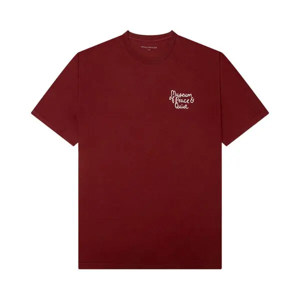 MUSEUM OF PEACE & QUIET Scribble Print T-shirt