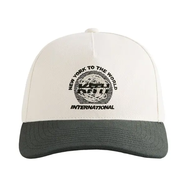 Kith Brushed Twill Bay Low Pinch Crown Cap - Cream