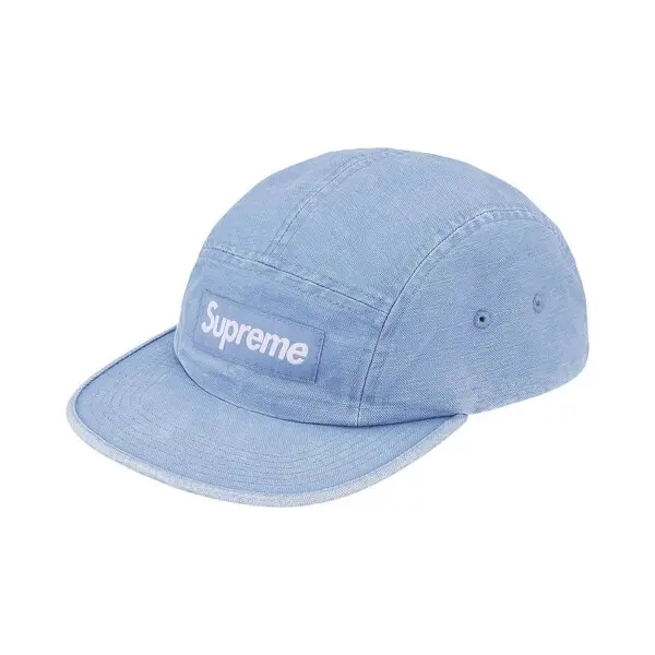 Supreme Canvas Camp Cap - Blue