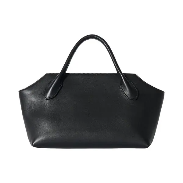 THE ROW Terrasse Bauletto Handbag - Black