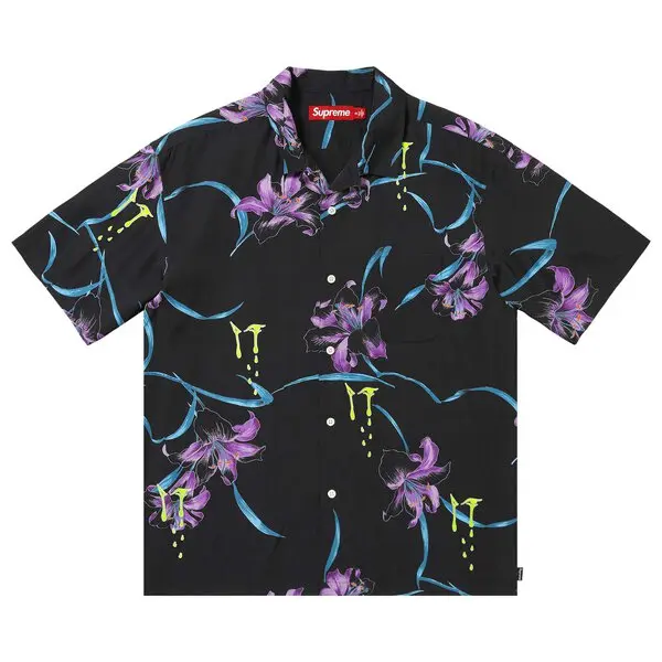 Supreme Aoi Lilies Short-sleeve Shirt