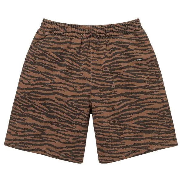 Supreme Tiger Print Sweatshorts