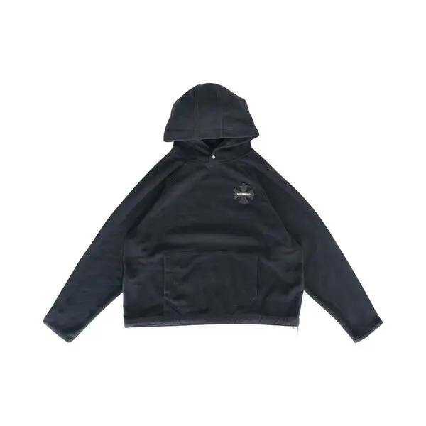 Chrome Hearts Cross Patch Fleece Hoodie