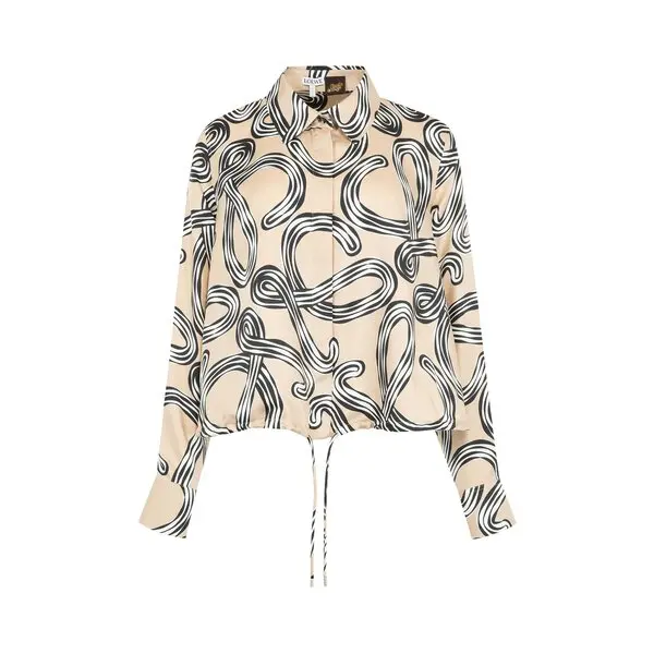 Loewe Balloon Sleeve Printed Shirt