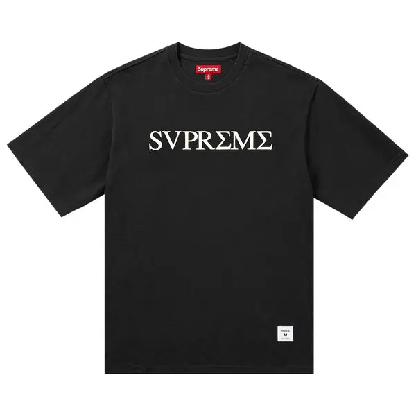 Supreme Greek Short-sleeve Top - Black