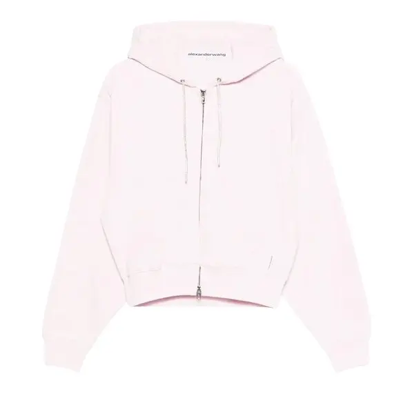 Alexander Wang Zip-up Hoodie - Pink