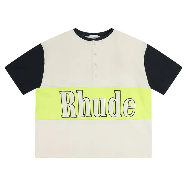 Rhude Paneled Henley T-shirt