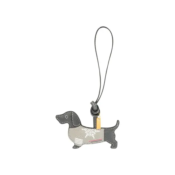 Thom Browne Dachshund Charm With Sweater Detail