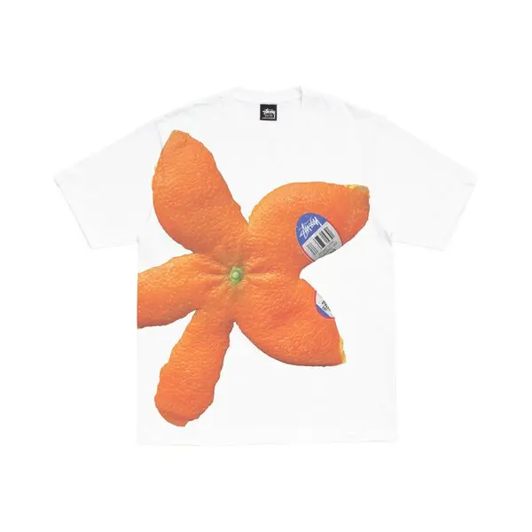 StÜssy Graphic Print T-shirt - White