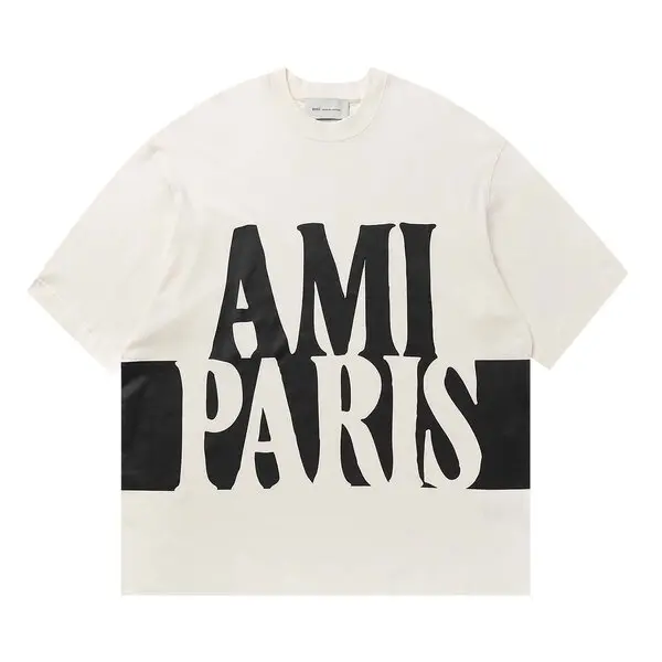 Ami Oversize Fit T-shirt - White