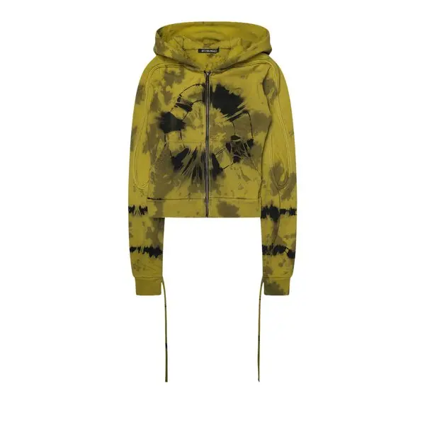 Ottolinger Tie Dye Sutured Zip Hoodie