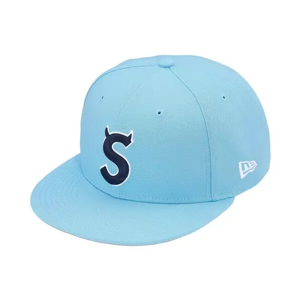 Supreme Devil S Logo Cap - Blue