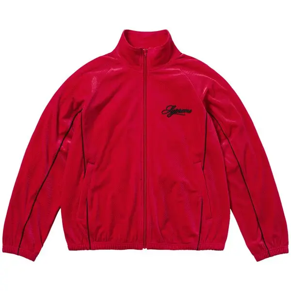 Supreme Velour Mesh Track Jacket
