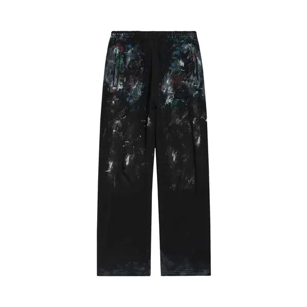 Balenciaga Paint Splatter Wide Leg Sweatpants