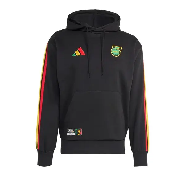 Adidas Jamaica X Bob Marley Fleece Hoodie - Black