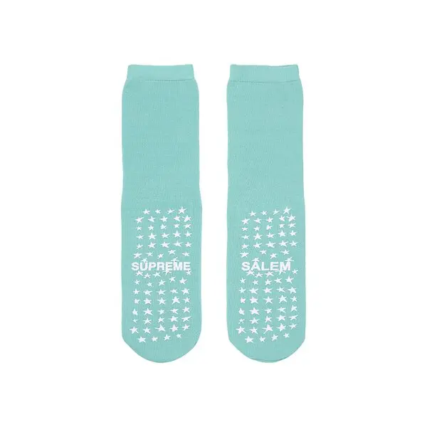 Supreme X Salem Hospital Socks - Blue