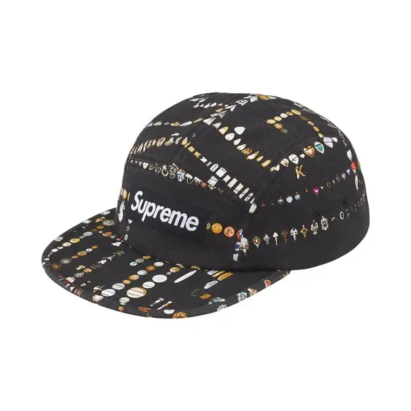 Supreme X Mike Kelley Camp Cap - Black