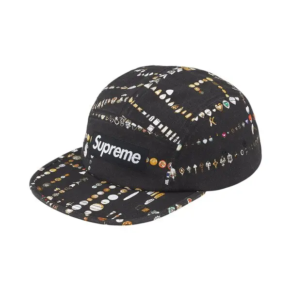 Supreme X Mike Kelley Camp Cap - Black