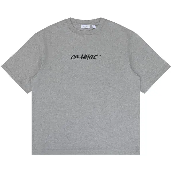 Off-White Chalk Arrow Fit T-shirt - Grey