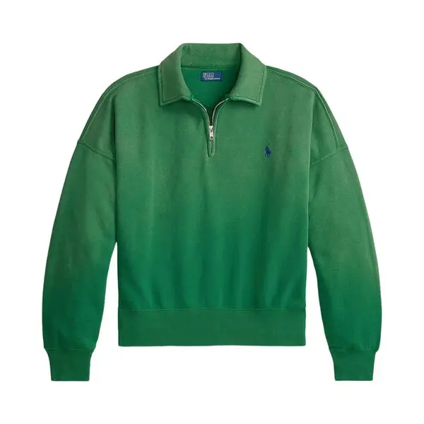 Polo Ralph Lauren Long-sleeve Mock Neck Zip Sweatshirt