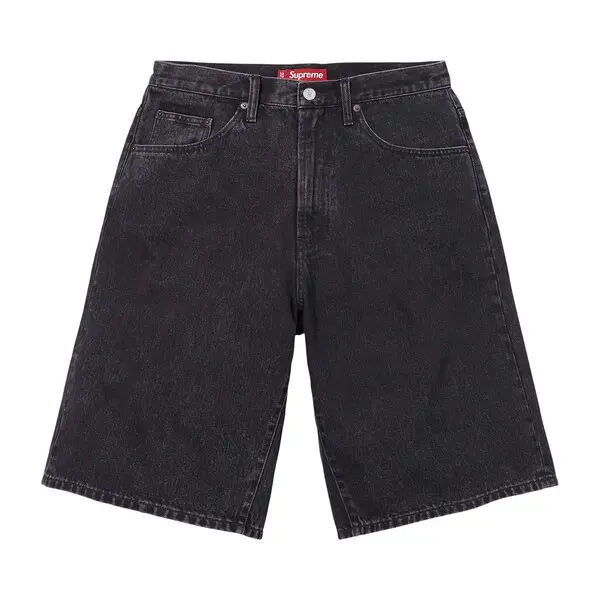 Supreme Baggy Denim Short - Black
