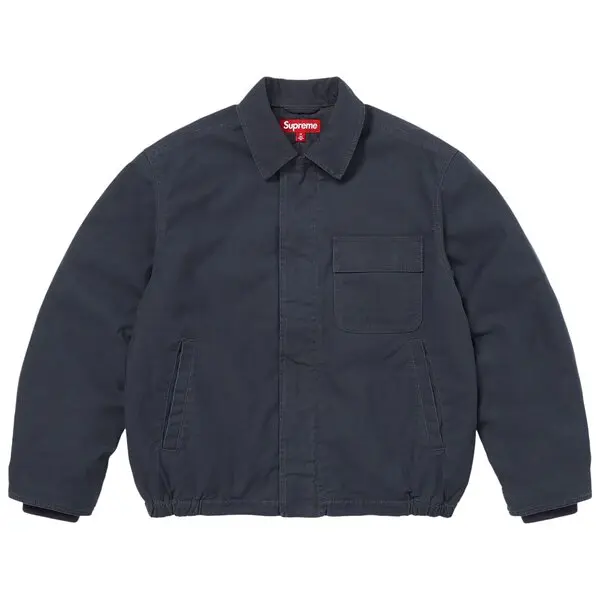 Supreme Cordura Twill Utility Jacket 'navy - Blue