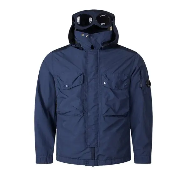 C.P. COMPANY Flatt Nylon Mixed Goggle Overshirt
