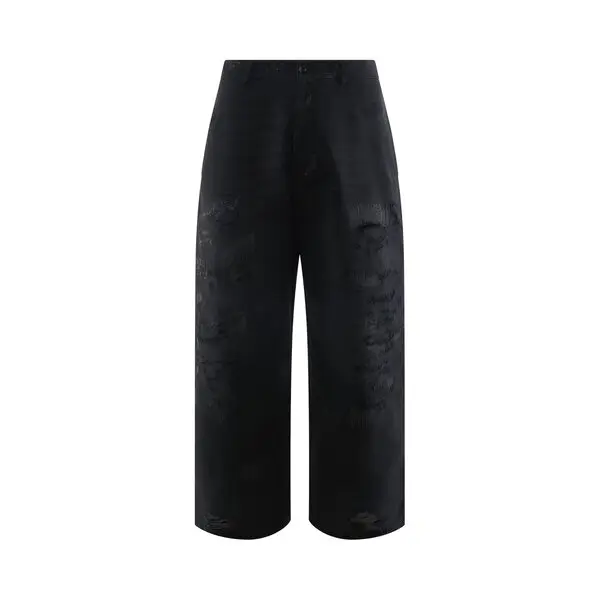 Acne Studios Regular Fit Mended Trousers
