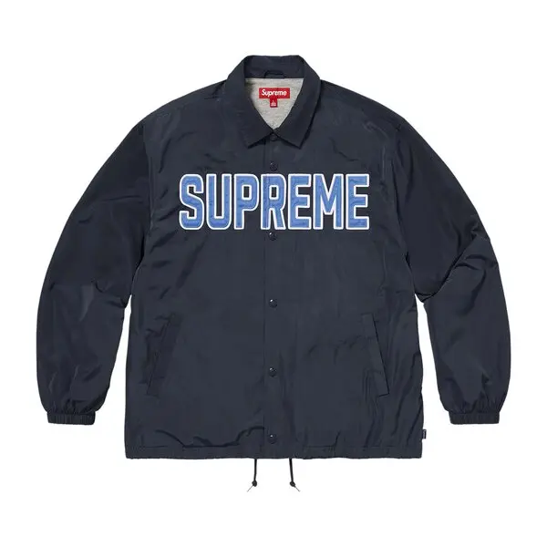 Supreme Spellout Coaches Jacket - Blue