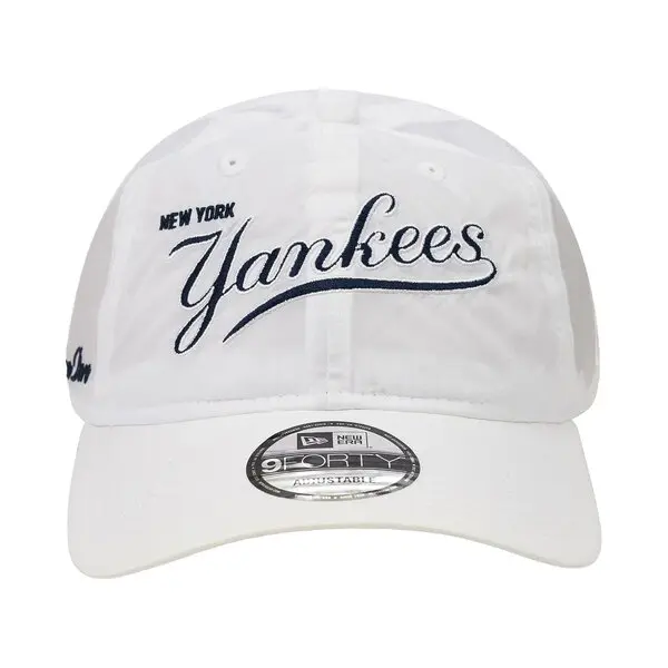 Aimé Leon Dore X New Era Ripstop Nylon Yankees Cap - White