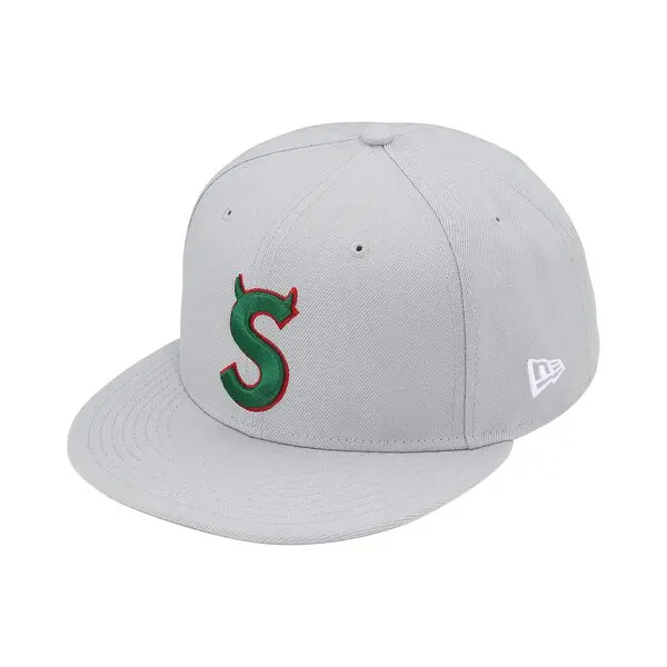 Supreme Devil's Logo Cap - Grey