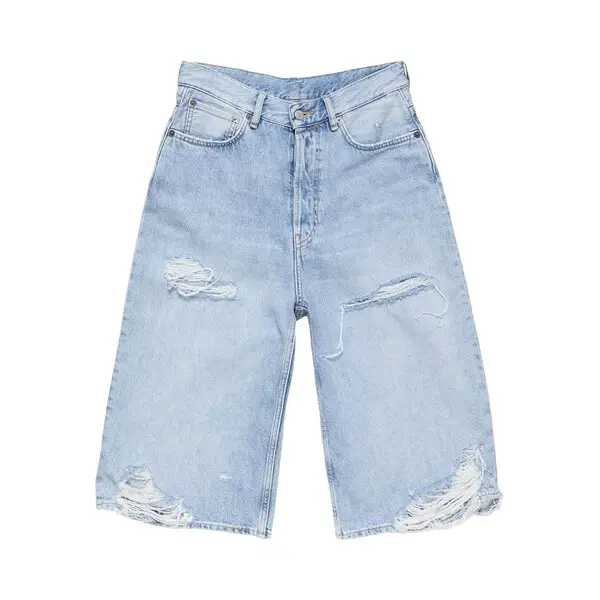 Acne Studios Distressed Denim Shorts