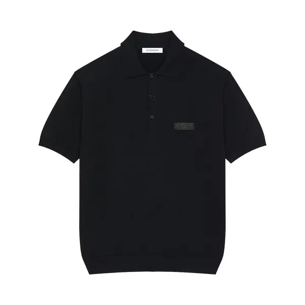 Givenchy Short-sleeve Collared Polo Shirt