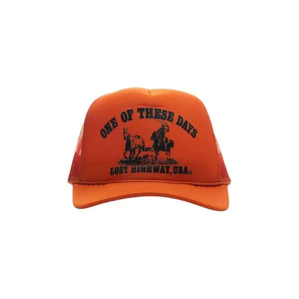 ONE OF THESE DAYS Lost Highway Trucker - Orange
