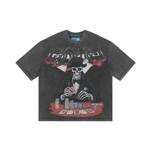 GODSPEED High Stakes Graphic T-shirt - Grey