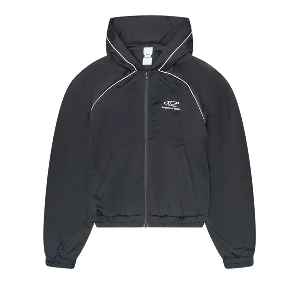 PROTOCOL INDEX Athleisure Jersey Zip Hoodie