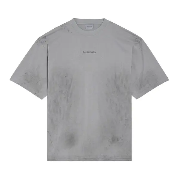 Balenciaga Medium Fit Distressed T-shirt