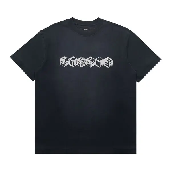 PURPLE BRAND Textured Jersey Crewneck Tee